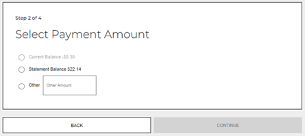 Select a payment date.