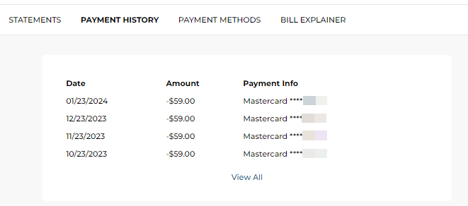 You can also click on 'View All'
