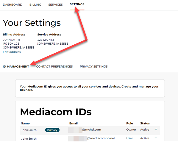 To reset your password, click '+'' for More Options